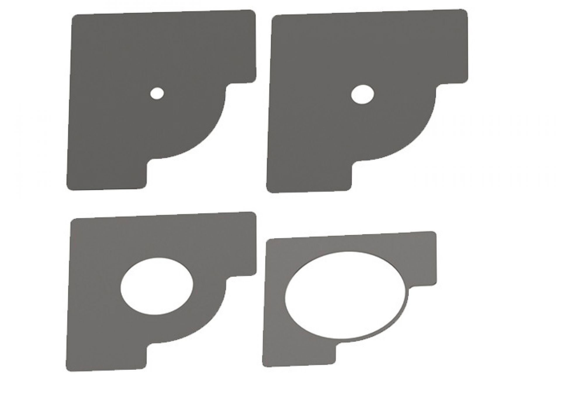 Reducer plate set 2.0 steel Ø 10, 16, 54, 98 mm - MarMan Tools